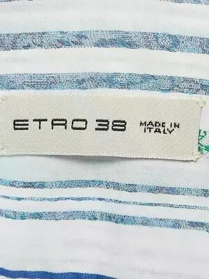 Etro Pre-owned Stripe Paisley Shirt