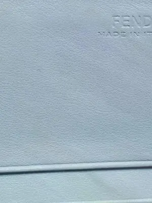 Fendi Leather Chain Wallet