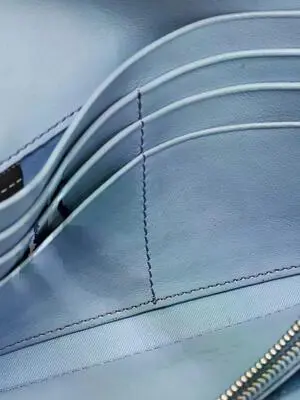 Fendi Leather Chain Wallet