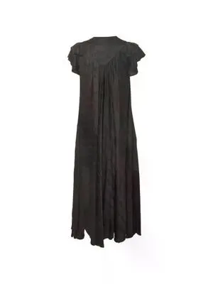 Balenciaga Monogram Jacquard Maxi Dress