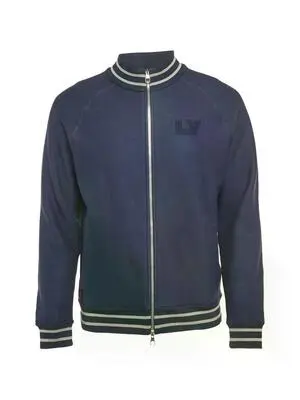 LOUIS VUITTON Logo Embroidered Zip-up Jacket