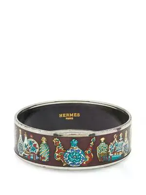 Hermès Enamel Bracelet - Silver