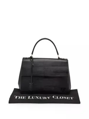 LOUIS VUITTON Cluny Mm Epi Leather Tote Bag - Black