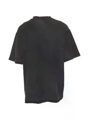 Balenciaga Distressed-logo T-shirt