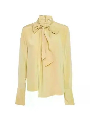 Tie Neck Blouses