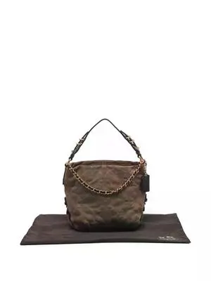 COACH Op Art Shoulder Bag
