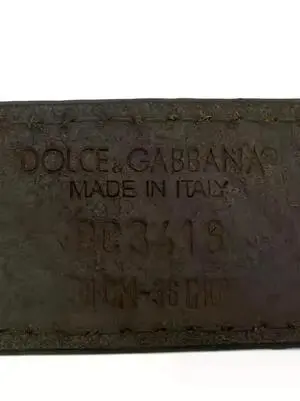 Dolce & Gabbana Buckle-fastening Belt