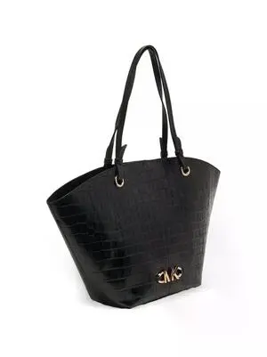 Michael Kors Izzy Croc-embossed Tote Bag