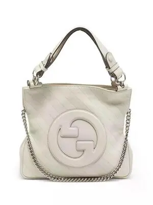 Gucci Blondie Diagonal-quilt Tote Bag - Neutrals