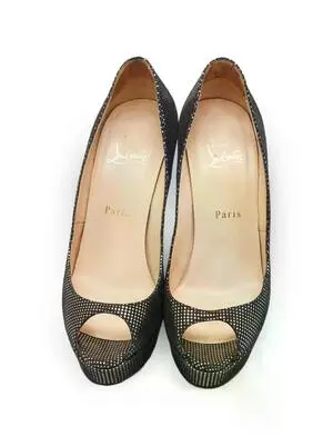CHRISTIAN LOUBOUTIN Lady Peep Platform Pumps