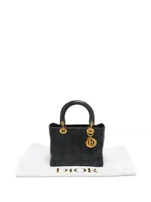 Dior Lady Cannage Medium Tote Bag