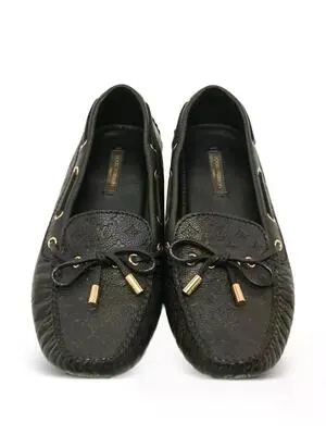 LOUIS VUITTON Gloria Monogram Loafers