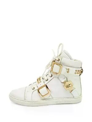 Philipp Plein Leather Studded High-top Sneakers