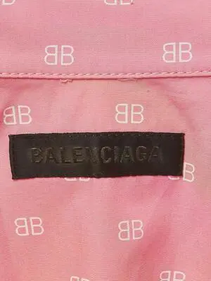 Balenciaga Bb Monogram Oversized Shirt