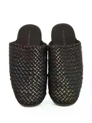 Bottega Veneta Intrecciato Leather Mules