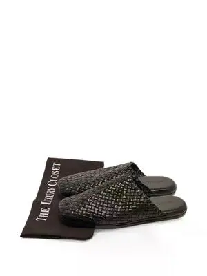 Bottega Veneta Intrecciato Leather Mules