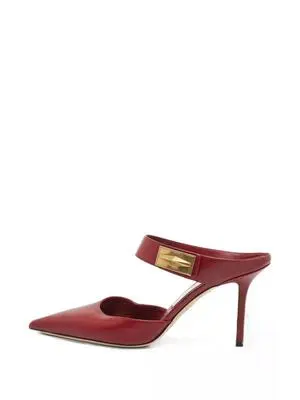 JIMMY CHOO Smokey Pointed-toe Mules