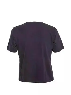 Fendi Logo Embroidered Crewneck T-shirt