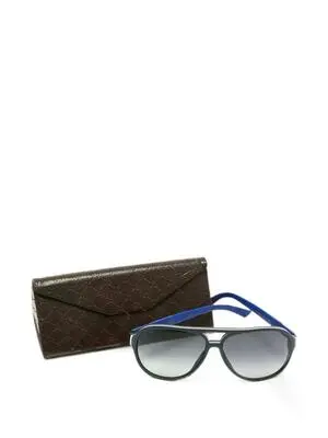Gucci Pilot Frame Sunglasses With Gradient Lenses