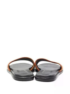 Isabel Marant Étoile Vikee Leather-trim Slides