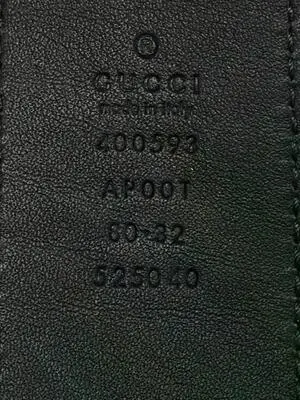 Gucci Gg Marmont Belt - Black