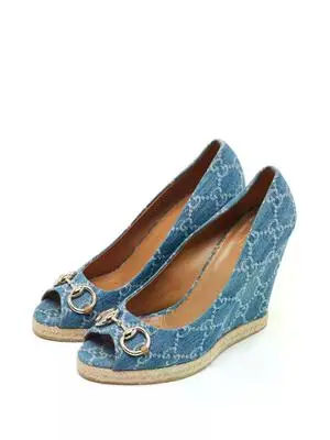 Gucci Charlotte Peep-toe Pumps