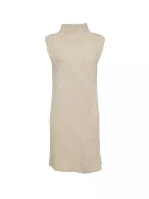 Max Mara Sleeveless Knitted Midi Dress