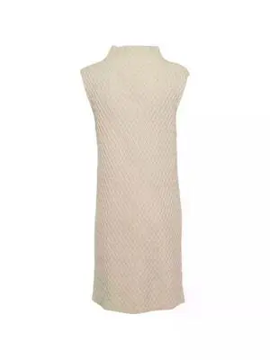 Max Mara Sleeveless Knitted Midi Dress