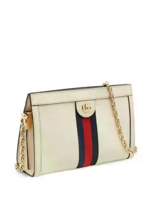 Gucci Ophidia Chain-strap Crossbody Bag - White