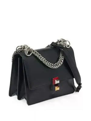 Fendi 2017 Kan I Leather Shoulder Bag