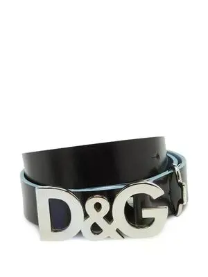 Dolce & Gabbana Logo Buckle Belt