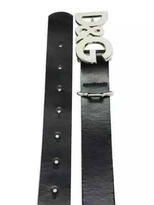 Dolce & Gabbana Logo Buckle Belt