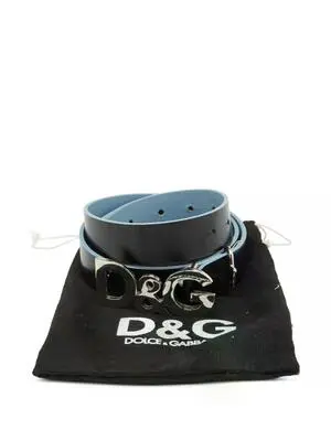 Dolce & Gabbana Logo Buckle Belt