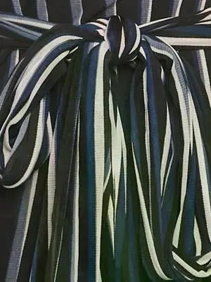Diane Von Furstenberg Striped Midi Dress