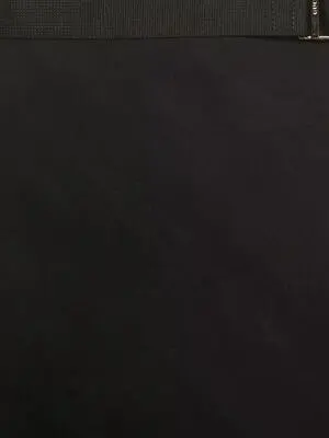 Gucci Belted Crepe Mini Skirt