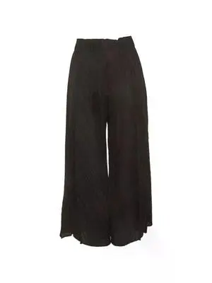 424 Crinkled Wide-leg Trousers