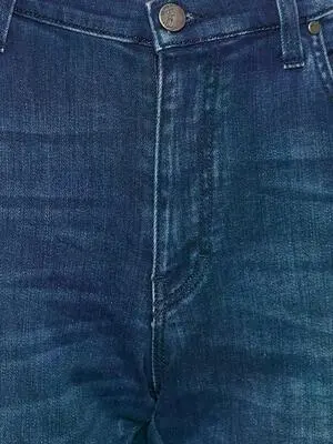 Versace Distressed Slim-fit Jeans