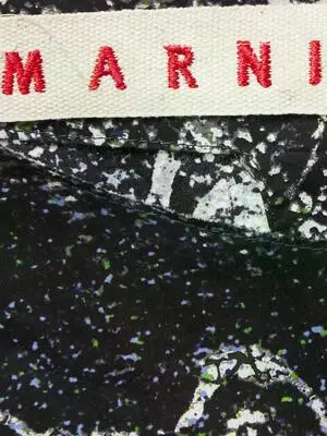 Marni Abstract Print Mini Dress
