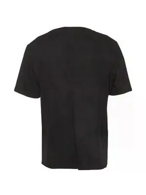 Saint Laurent Logo-embroidered Crew-neck T-shirt