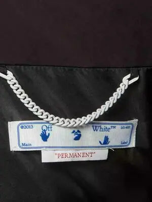 Off-White Logo Applique Puffer Jacket