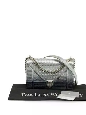 Dior Medium Diorama Microcannage Shoulder Bag
