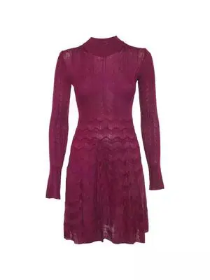 Missoni Crochet Knit Mini Dress