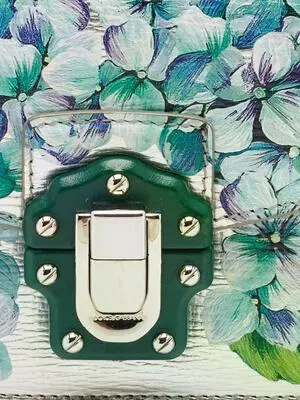 Dolce & Gabbana Lucia Floral Print Wallet On Chain