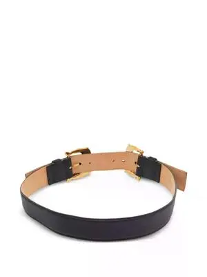 Versace Baroque Double Buckle Belt