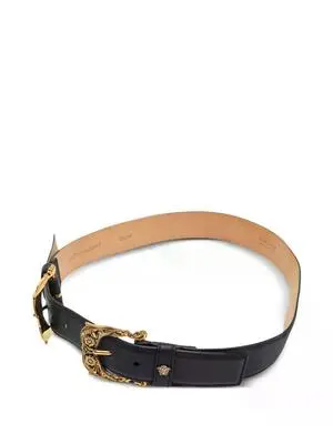 Versace Baroque Double Buckle Belt