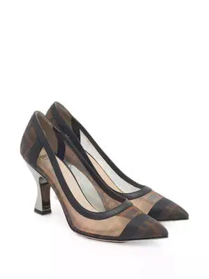 Fendi Colibri Net Pumps