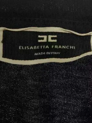 Elisabetta Franchi Chain-link Cotton T-shirt
