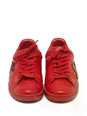 LOUIS VUITTON Luxembourg Low-top Sneakers - Red
