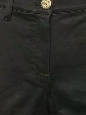 Versace Slim-fit Jeans With Mesh Paneling