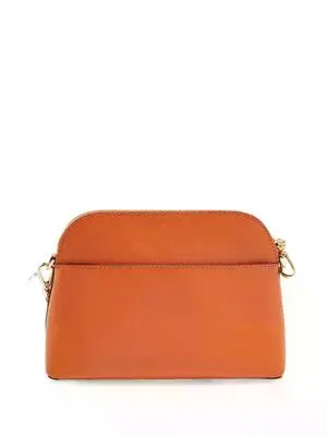 Michael Kors Dome Leather Crossbody Bag - Orange